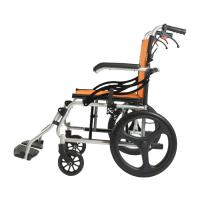 China 125KG Aluminum Lightweight Collapsible Wheelchair for sale