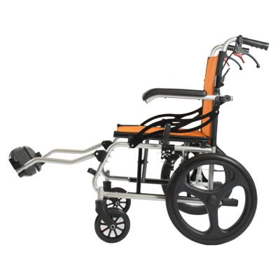 China Aluminium Travel ISO 13485 12.5KG Lightweight Manual Wheelchair for sale