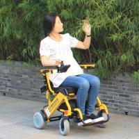 China ISO13485 6 km/H Lightweight Foldable Electric Wheelchair for sale