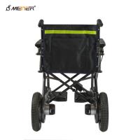 China Lightweight Motorized 16AH Classic Foldable Electric Wheelchair for sale