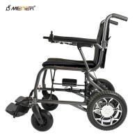 China Lightweight Motorized 16AH Classic Foldable Electric Wheelchair for sale