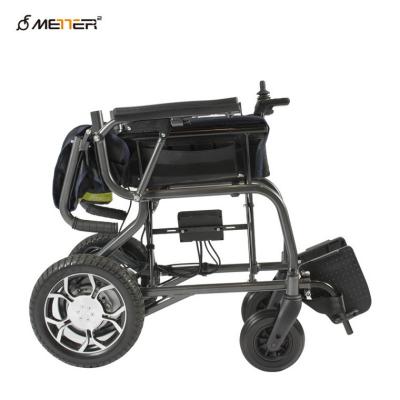 China 12AH CE 12'' Motors Collapsible Electric Wheelchair for sale
