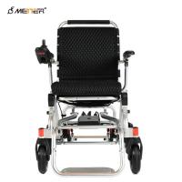 China Aluminum Alloy 18KG Travel Electric Wheelchair For Elderly People for sale