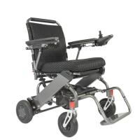 China Aluminum Alloy ISO13485 39.68lb Foldable Power Wheelchair for sale