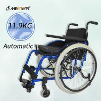 China Aluminum Alloy 820mm 100 KG Lightweight Children Wheelchair for sale