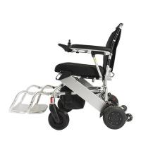 China Aluminum Alloy Foldabl Electric Wheelchair For Daily Use for sale