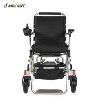 China ISO Lightweight Folding Electric Wheelchair With Brushless Motor for sale