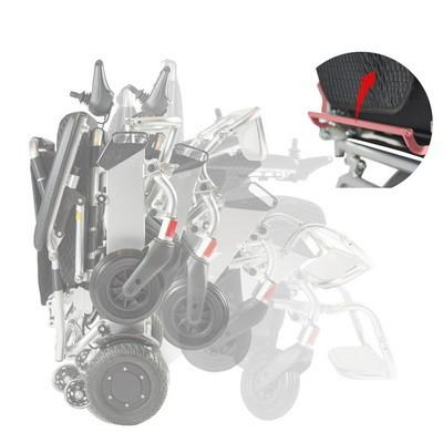 China 220.46lb Load Disabled Collapsible Mobility Electric Wheelchairs for sale
