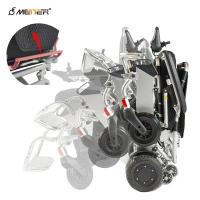 China 150W*2 Aluminum Alloy Lightweight Folding Electric Wheelchair ISO13485 for sale
