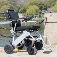China 150W*2 Aluminum Alloy Lightweight Folding Electric Wheelchair ISO13485 for sale