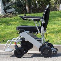China Folding Portable Lithium Battery Powered Wheelchair 6km/h for sale