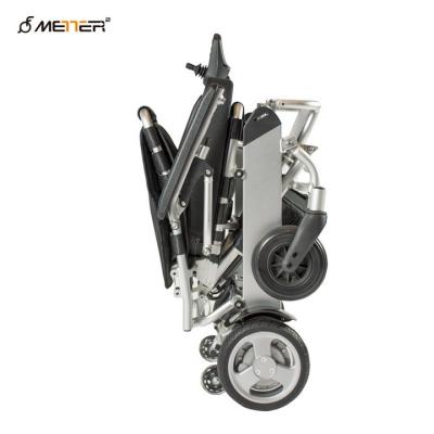 China Lightweight Aluminum Foldable Power Electric Wheelchair Handicapped for sale
