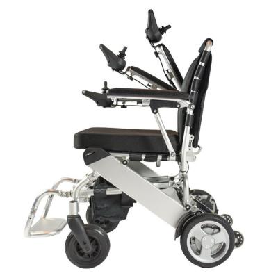 China 360W Brushless Motor Lightweight Foldable Electric Wheelchair for sale