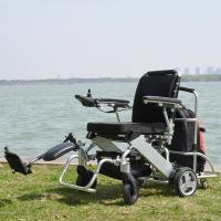 China Lightweight Folding Electric Wheelchair 6km/h For Elderly for sale