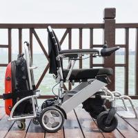 China Elderly Use Portable Lightweight Folding Power Wheelchair for sale