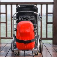 China Aluminium Alloy Folding Electric Wheelchair With Brushless Motor 180W*2 for sale