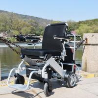 China Handicapped Travel Lightweight Folding Electric Wheelchair for sale