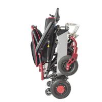 China Aluminum Alloy Disabled Lightweight Folding Power Wheelchair for sale