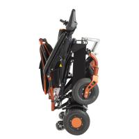 China CE Portable Handicapped Lightweight Electric Folding Wheelchair for sale