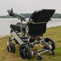China Collapsible Lightweight Electric Wheelchair With Lithium Ion Battery for sale