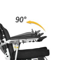 China Portable Brushless Motor Collapsible Electric Wheelchair for sale