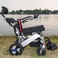 China Multifunction Folding Electric Wheelchair With Electromagnetic Brake for sale