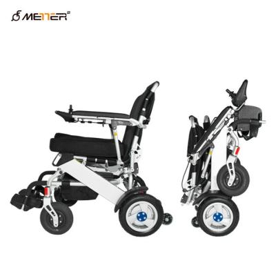 China FDA 125KG Load Portable Lightweight Folding Power Wheelchair for sale