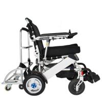 China Portable Lightweight Collapsible Power Wheelchair With Brushless Motor for sale