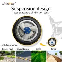 China 125KG Load Multifunction Lightweight Electric Wheelchair For Handicapped for sale
