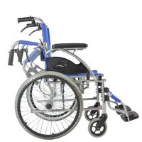 China OEM Folding Aluminum Alloy Frame Lightweight Manual Wheelchair for sale