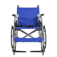 China OEM Folding Aluminum Alloy Frame Lightweight Manual Wheelchair for sale