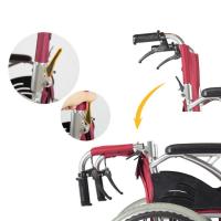 China CE Portable Lightweight Manual Wheelchair For Travel for sale