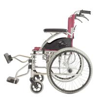 China 220.46lb Load Adults Foldable Lightweight Manual Wheelchair for sale