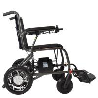 China Lightweight Aluminium Foldable Power Wheelchair 6km/H Max for sale