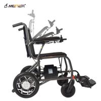 China Portable Lightweight Handicapped Folding Electric Power Wheelchair for sale