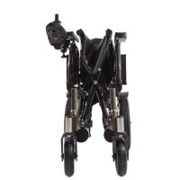 China 20km Lightweight Handicapped Multifunction Foldable Electric Wheelchair for sale