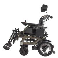 China Folding Motorized Electric Wheelchair With 265lbs Load for sale