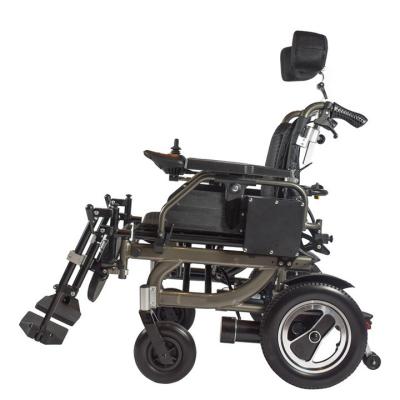 China Folding Motorized Electric Wheelchair With 265lbs Load for sale