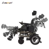 China Folding Motorized Electric Wheelchair With 265lbs Load for sale