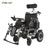 China Multifunction Portable Lightweight Folding Electric Power Wheelchair OEM for sale