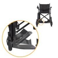 China Portable Handicapped Folding Electric Power Wheelchair with 7.8AH Battery for sale