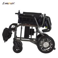 China Lithium Battery Brushless Motor Electric Power Wheelchair With Aluminum Alloy for sale