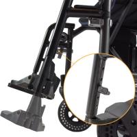 China Lithium Battery Lightweight Foldable Wheelchair 125kg Load With Brushless for sale