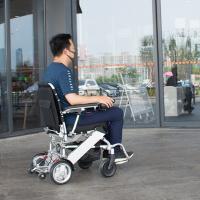 China 6km/H Lightweight Folding Electric Wheelchair For Disabled Or Elderly for sale