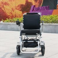 China 6km/H Disabled Electric Wheelchair Aluminum Frame 100kg Load for sale