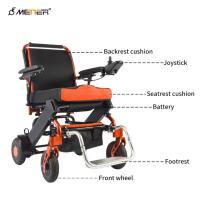 China Lightweight Portable Folding Electric Wheelchair 6km/H For Disabled for sale
