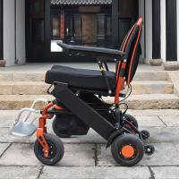 China Lithium Battery Foldable Electric Wheelchair Aluminum Alloy for sale