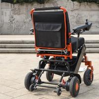China ISO Lightweight Folding Electric Wheelchair 100KG Load 150W X 2 Power for sale