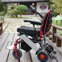 China Lithium Battery Brushless Power Wheelchair 100KG Load for sale