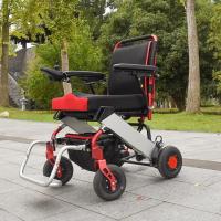 China Brush Motor Light Electric Wheelchair Foldable For Disabled Or Elderly for sale